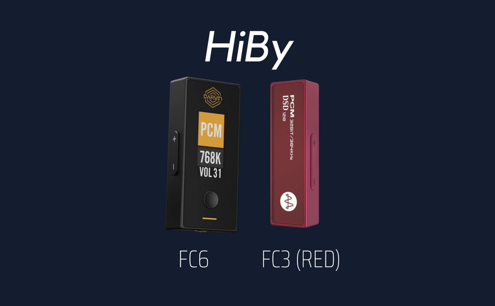 HiBy Releases FC6 R2R DAC/AMP and FC3 Red (New)