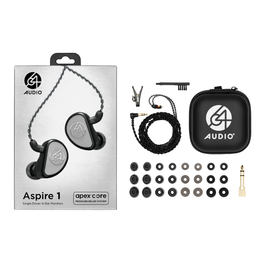 64 Audio Aspire 1 IEM – Pro Stage Wired In-Ear Monitor