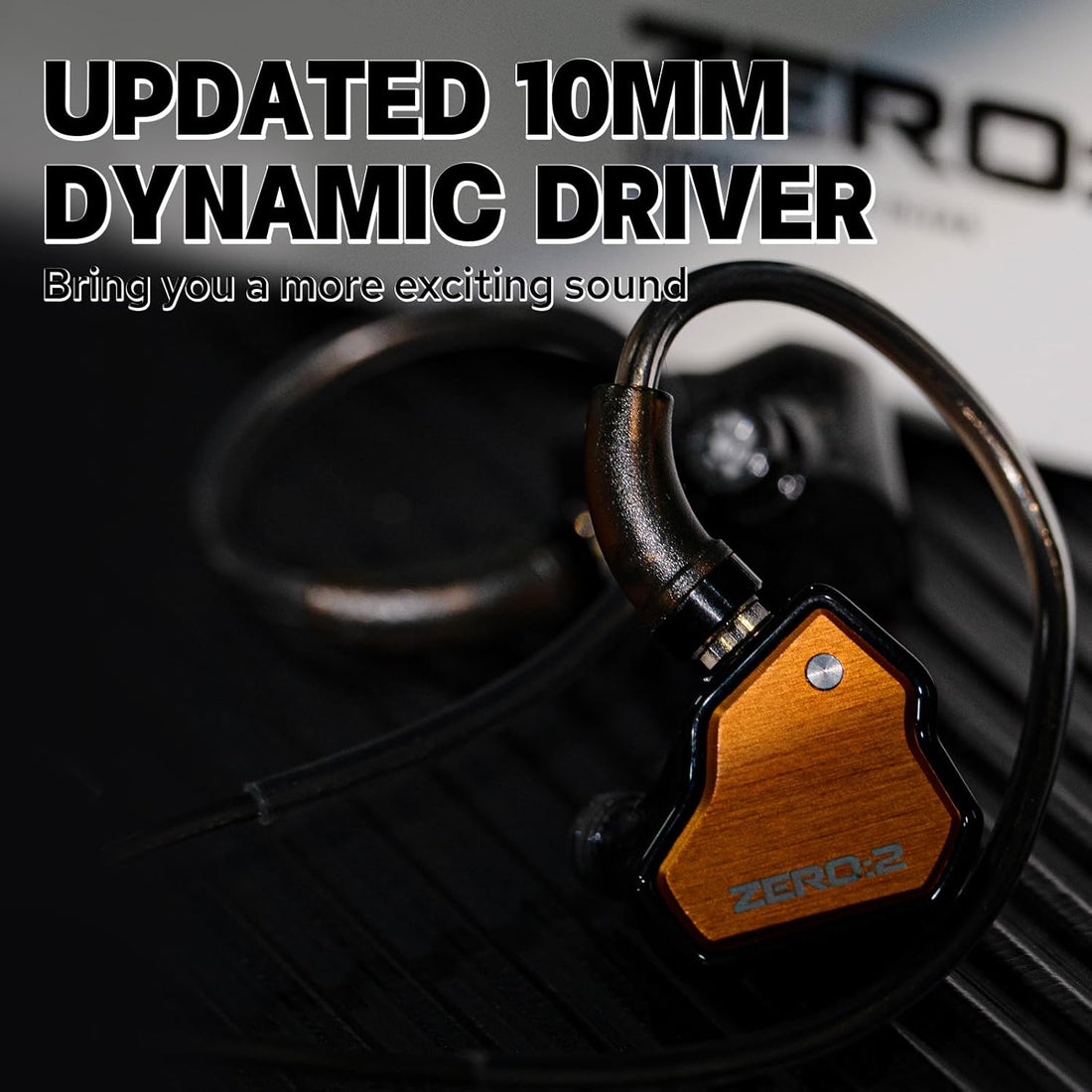 7HZ x Crinacle Zero 2 IEM – 10mm Dynamic, Audiophile Earphones