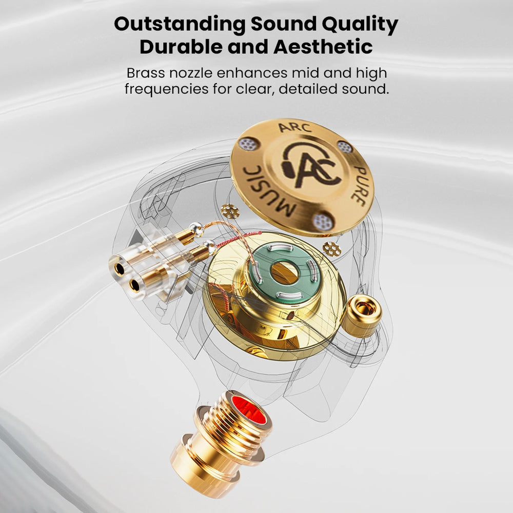 Audiocular ARC Type-C IEM | 11mm Hi-Res Earphones with Mic