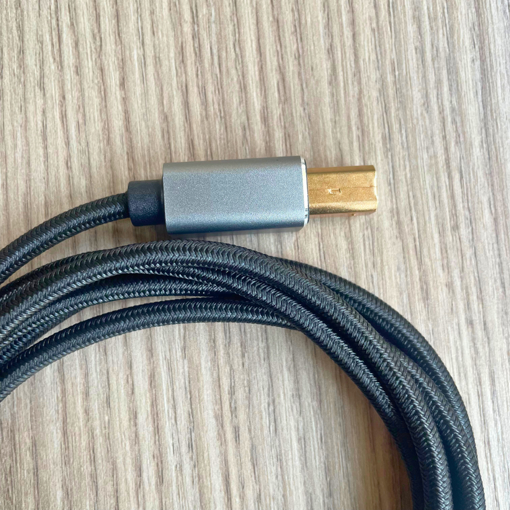 EarAudio Type-C to Type-B DAC Cable | 4N OFC Copper