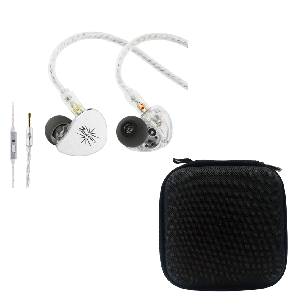 Kiwi Ears Belle IEM With Mic & EarAudio Carry Case