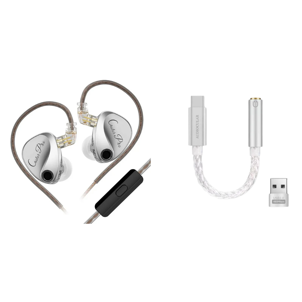 KZ Castor Pro IEM & Audiocular D07 DAC