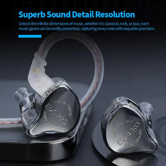 KZ EDC PRO Wired IEM Earphones With Mic